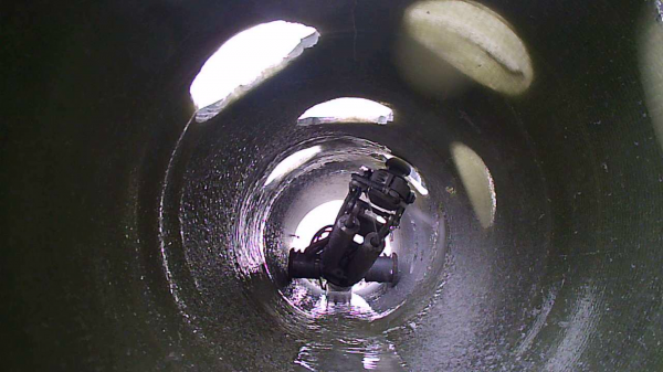 Lateral reinstatement & cutting protruding taps - Sewer Robotics